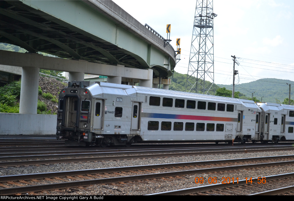 NEW JERSEY TRANSIT CAB CAR 7007